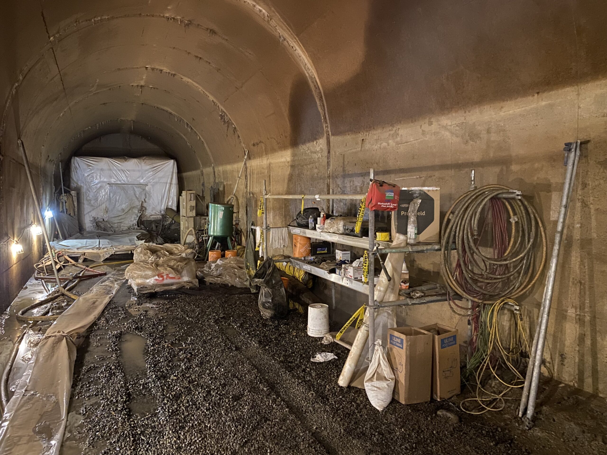 Lucille Lake Adit Door Recoating - Hazelwood Construction Services Inc.